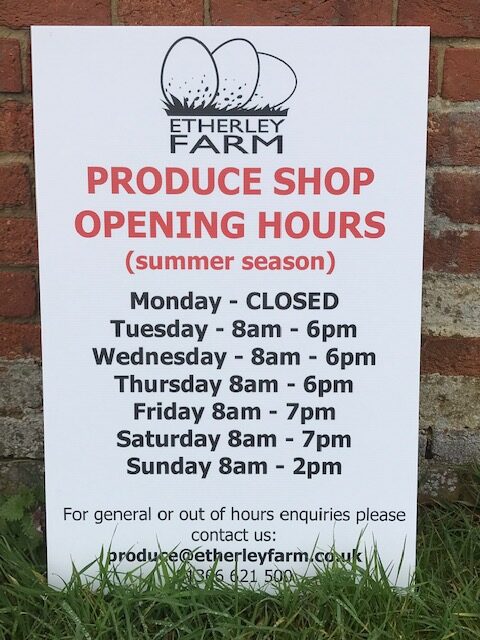 Contact Us - Etherley Farm